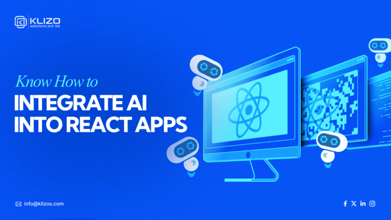 Combining Ai With React A Step By Step Guide To React Ai Integration Klizos Web Mobile 1562