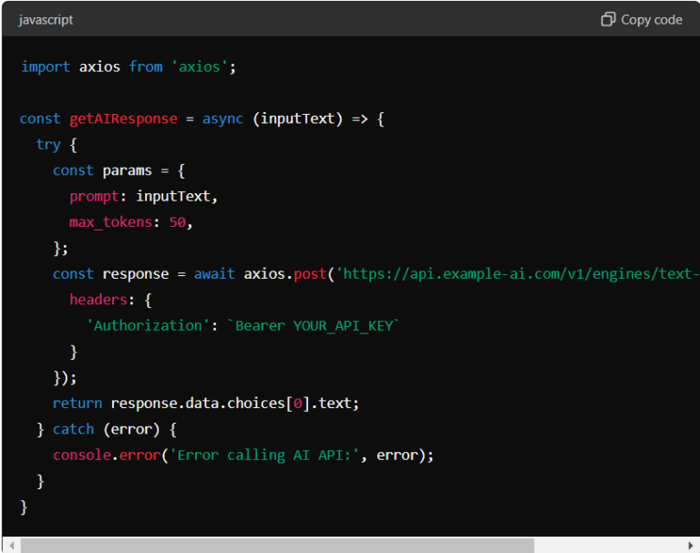 Combining Ai With React A Step By Step Guide To React Ai Integration Klizos Web Mobile